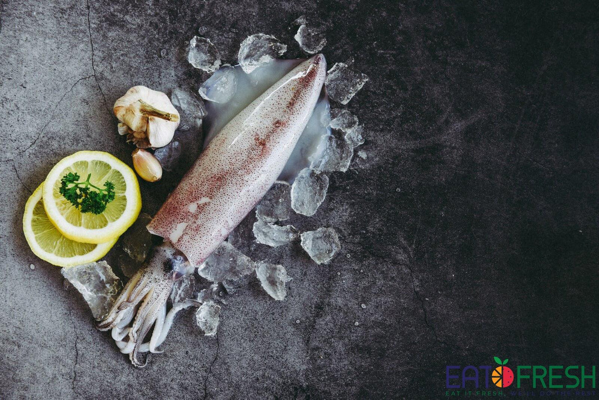 Fresh Sotong Squid 苏东 - 500g