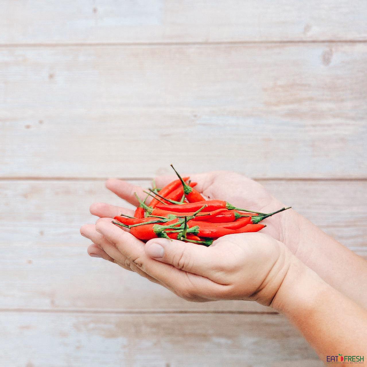 Chilli Padi (Red) 小红辣椒 - 250g per pack